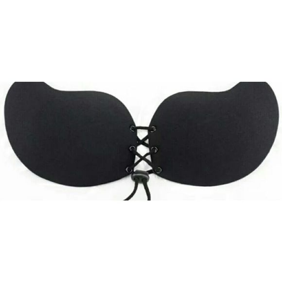 Intimates & Sleepwear | Women Front Lacing Silicone Push Up Bra ...